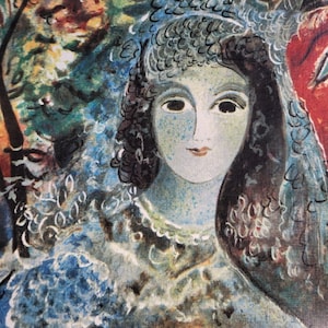 Marc Chagall BELLA Limited Ed. Lithograph - Etsy