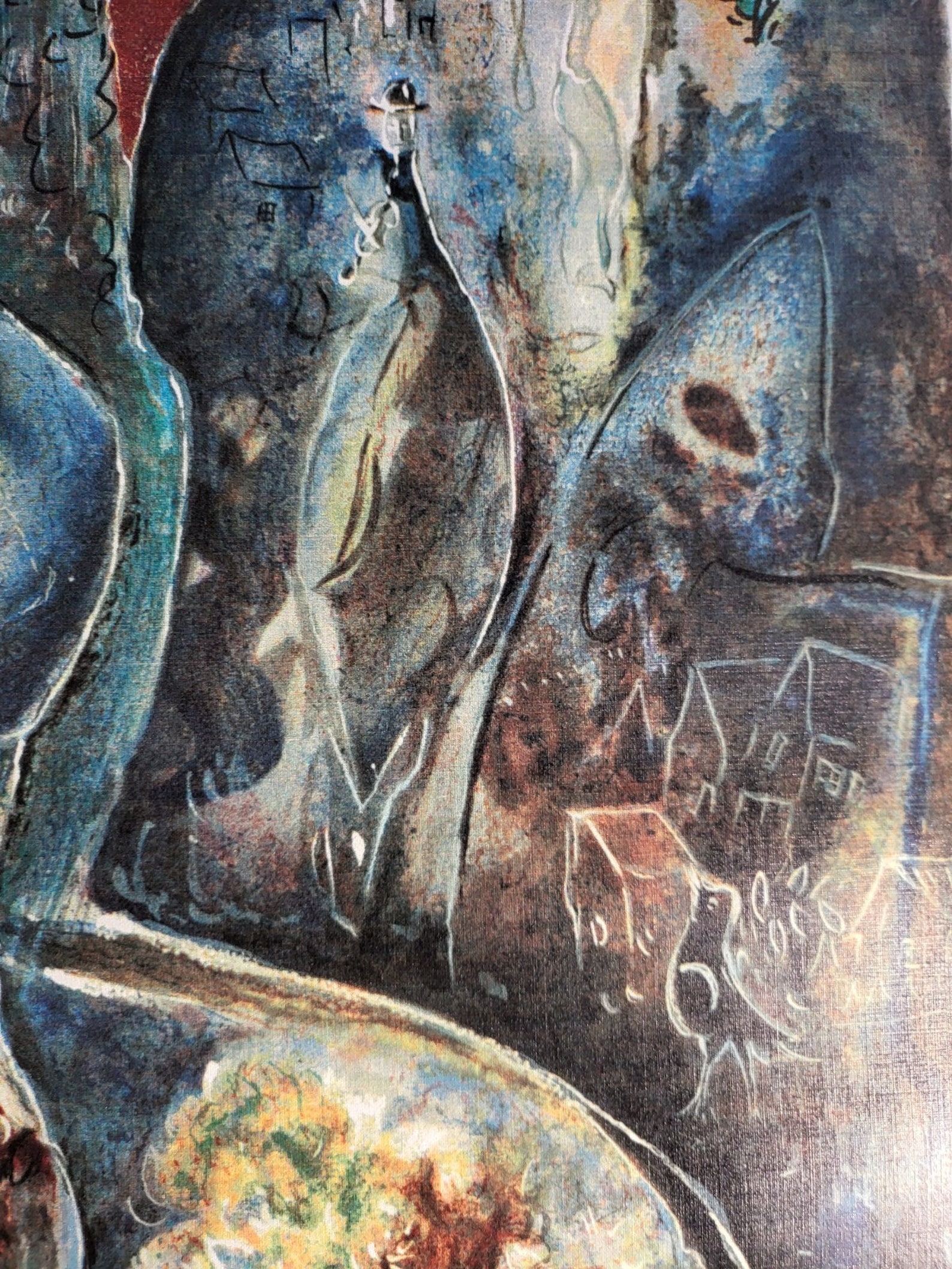 Marc Chagall BELLA Limited Ed. Lithograph - Etsy