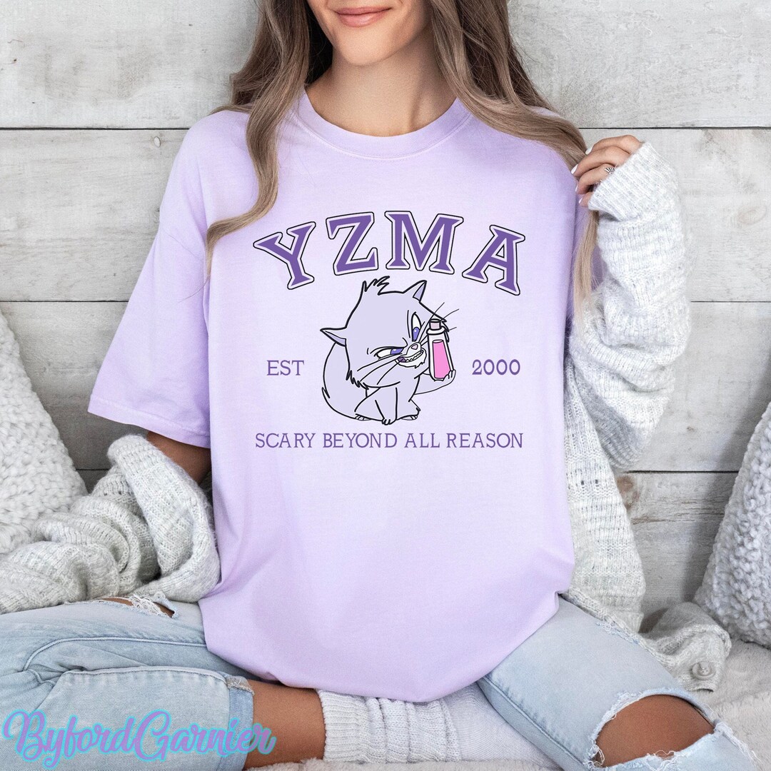 Disney the Emperors New Groove Yzma Cat Scary Beyond All Reason Shirt ...