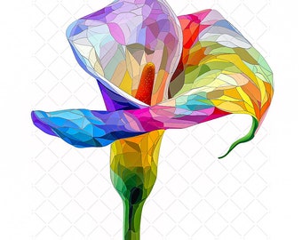 Single Flower Bundle Clipart, 10 High Quality Jpgs, Watercolor Flower ...