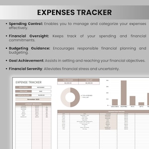 Expense Tracker Google Spreadsheet, Expenses Tracker Sheet, Spending ...