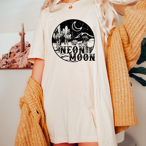 Moon T Shirt - Etsy
