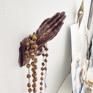 Prayer Hands Wall Holder - Etsy