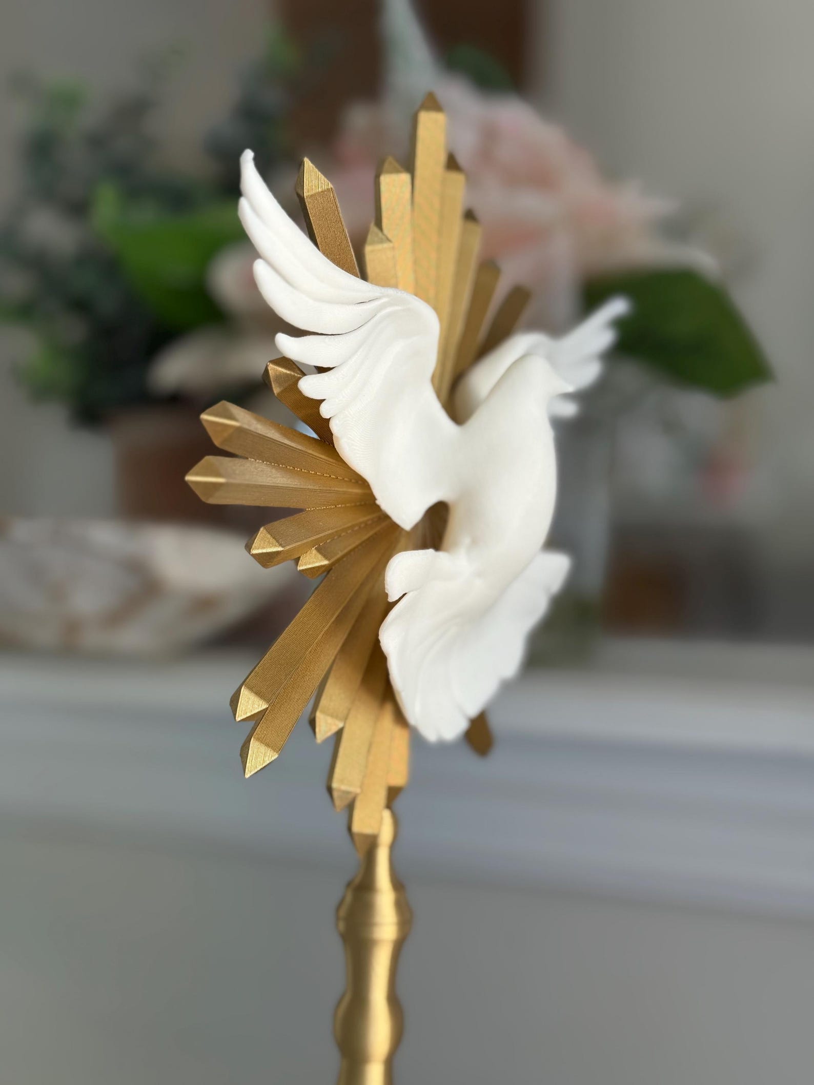 Holy Spirit Dove Pedestal - Etsy