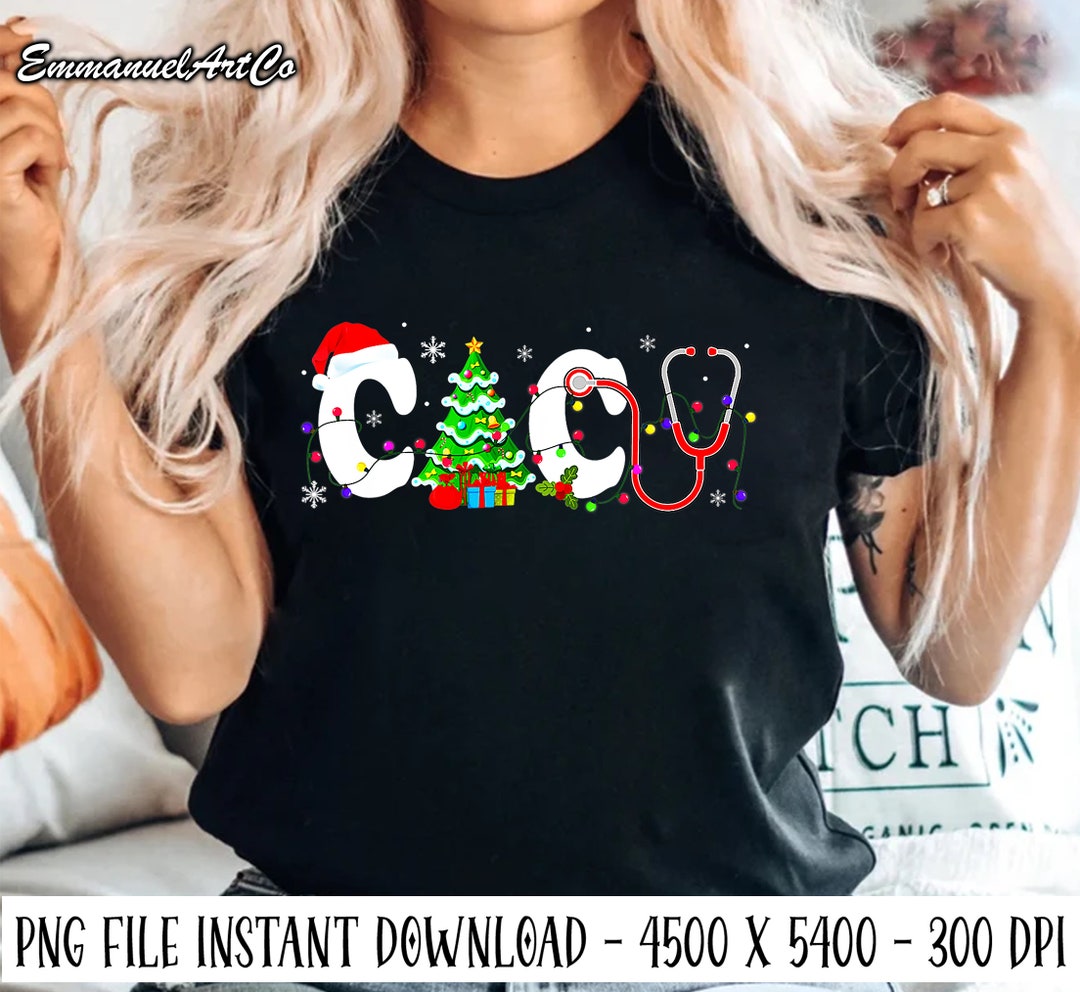 CICU Christmas Cardiac Intensive Care Unit Nurse Png - Etsy