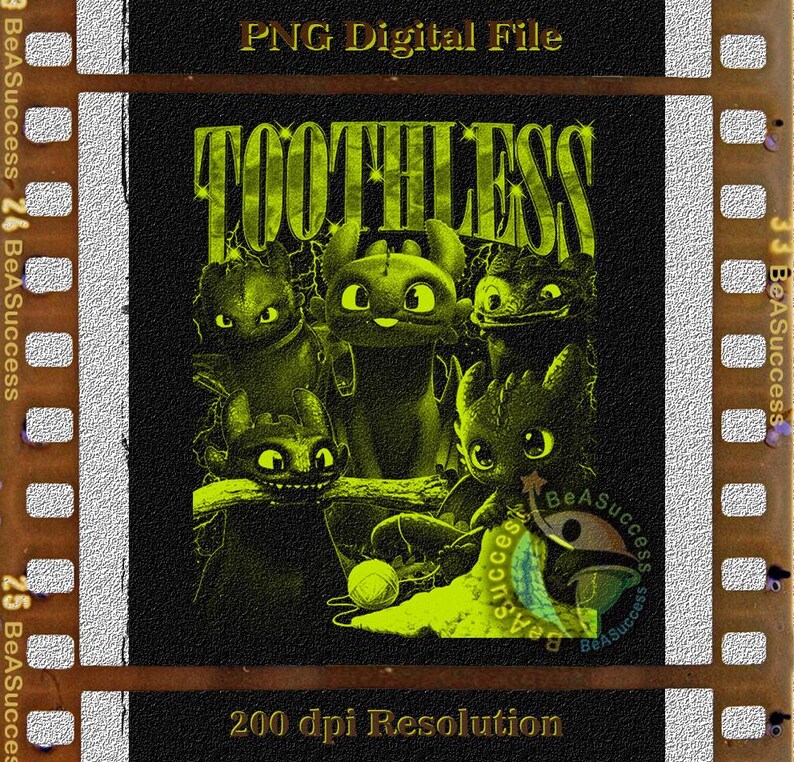Toothless PNG Digital Files - Etsy