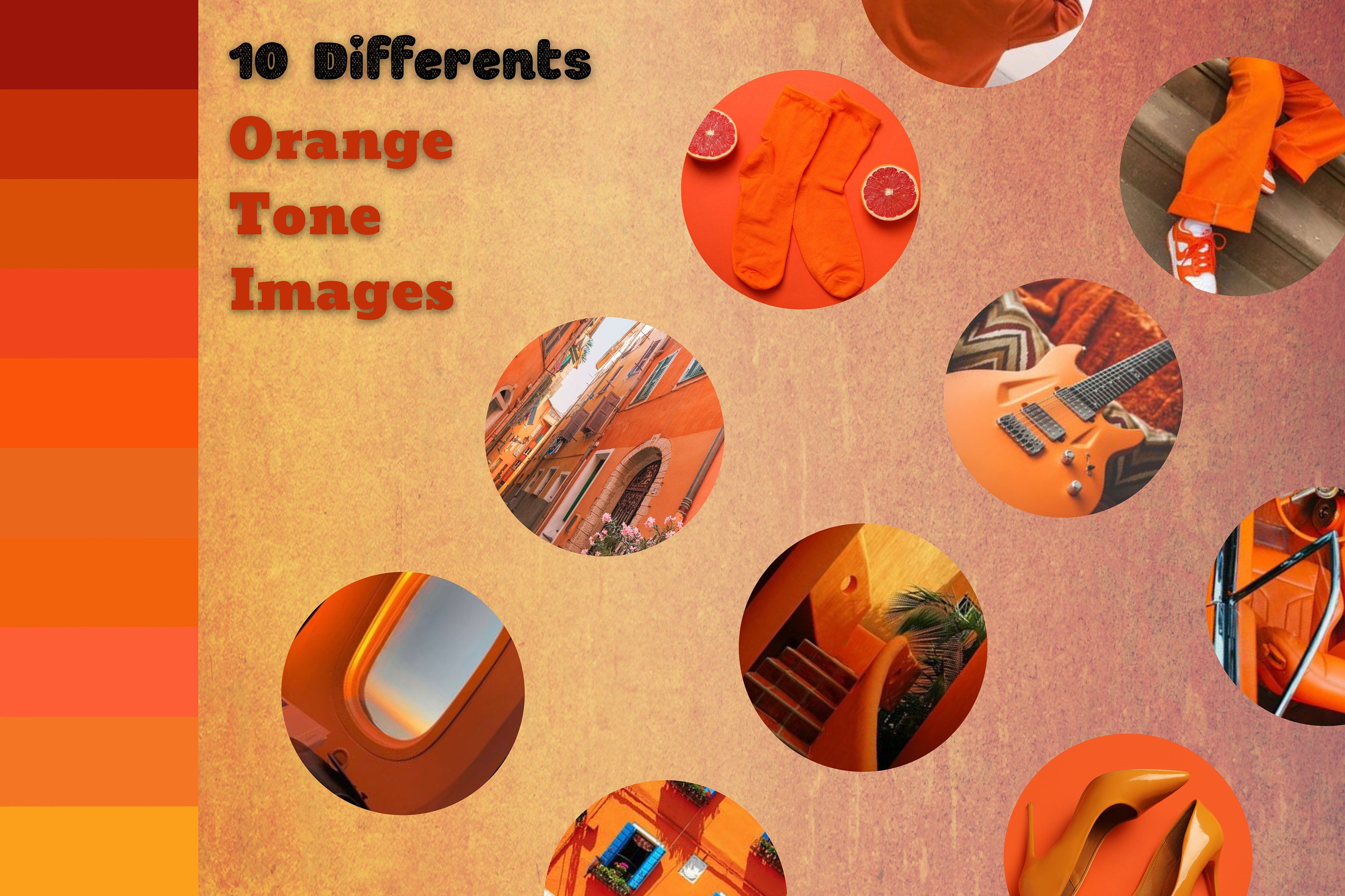 Orange Luxury Instagram Highlight Covers, Orange Editable Icons, Story ...