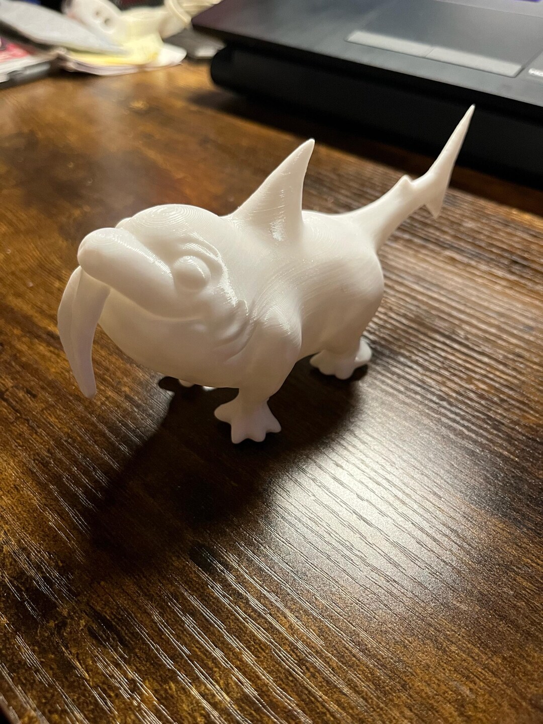 Jeff the Land Shark! - Inspired 3D Print Statue - Etsy