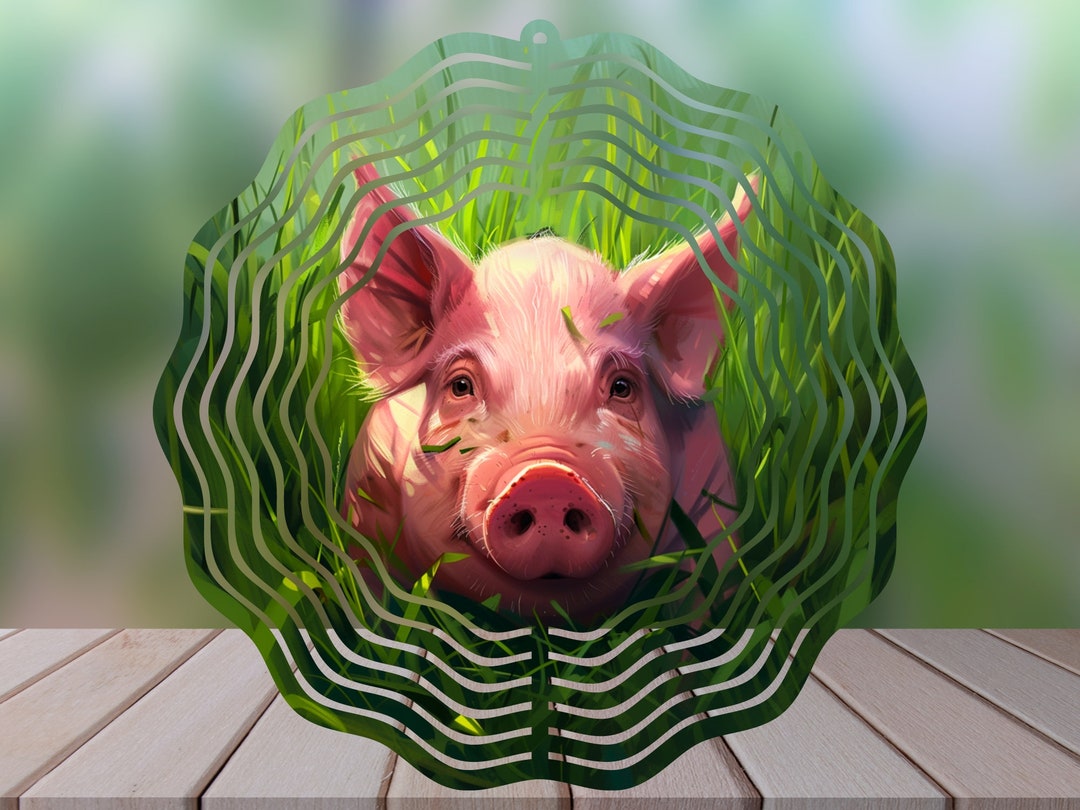 Pig Wind Spinner Sublimation Design, PNG (digital Download) - Etsy