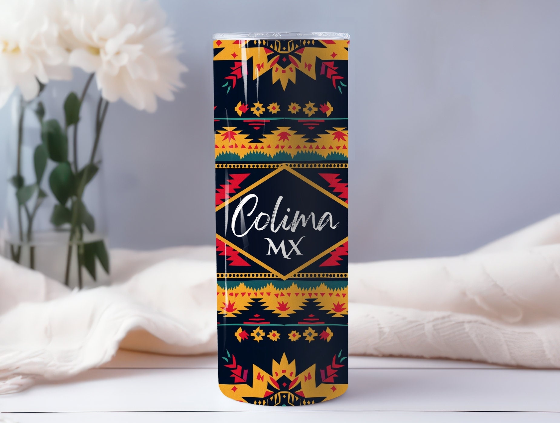 Colima Mexico 20 Oz Tumbler Wrap Sublimation Design, High Quality ...