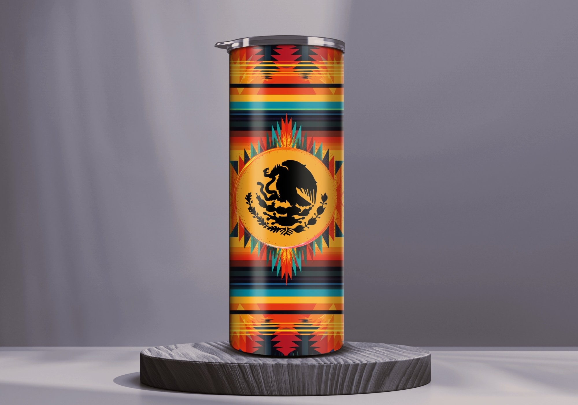 Mexico Pride 20 Oz Tumbler Wrap Sublimation Design, High Quality ...