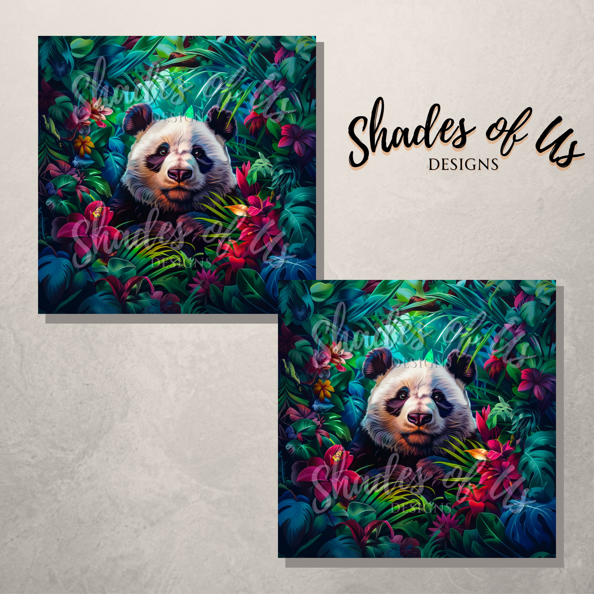 Panda Bear PNG Wind Spinner Sublimation Design, High Quality PNG for ...