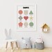 Set of Educational Posters, 6 Homeschool Prints, Montessori Classroom ...