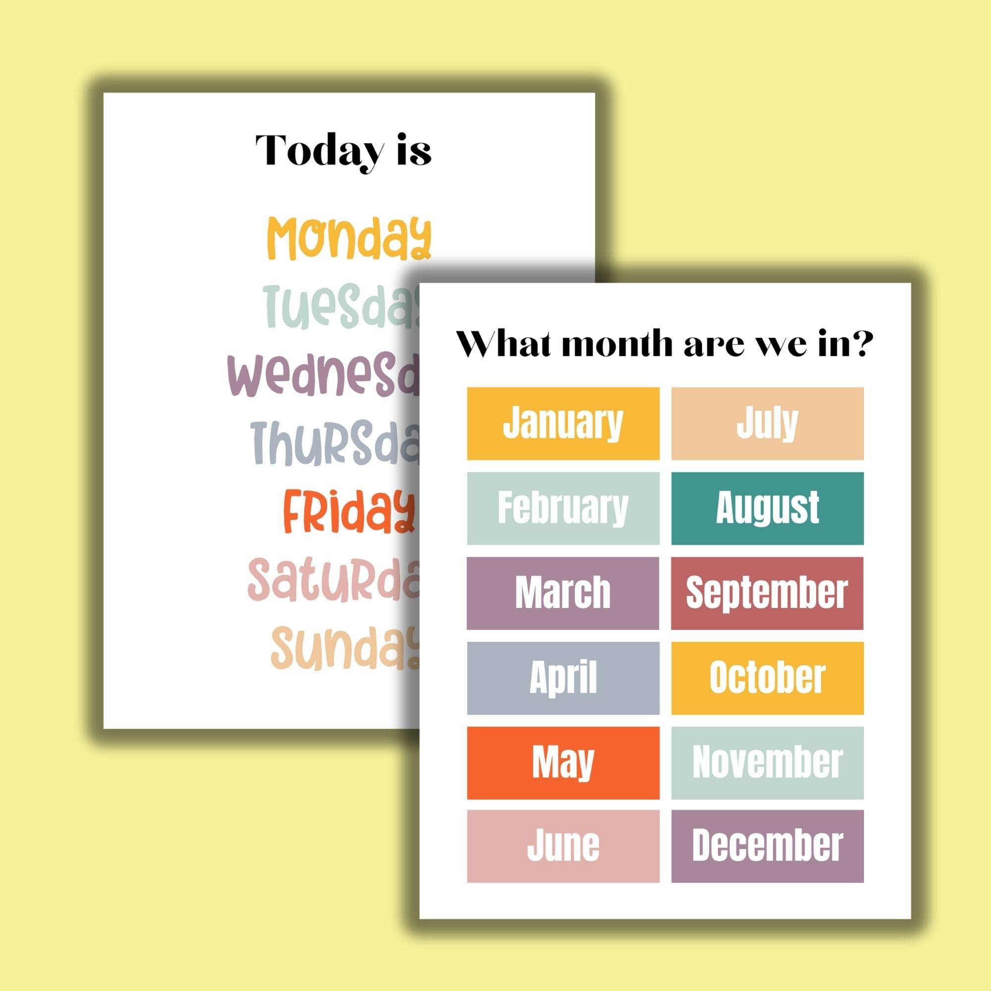 Morning Menu Printables, Morning Menu, Morning Menu Homeschool, Toddler ...