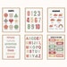 Set of Educational Posters, 6 Homeschool Prints, Montessori Classroom ...