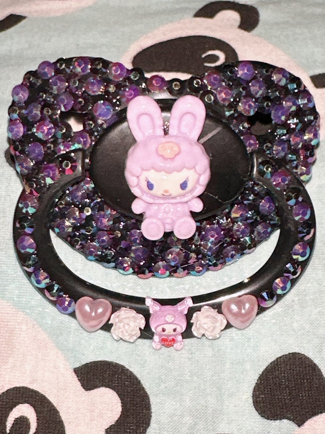 Kuromi Adult Deco Pacifier - Etsy