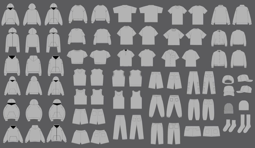 70+ ESSENTIAL MOCKUPS, Digital Download, Usable on Adobe Illustrator - Etsy