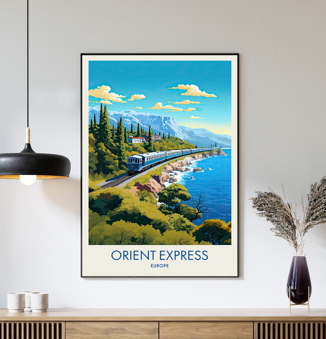 Orient Express Poster Orient Travel Poster Orient Travel - Etsy