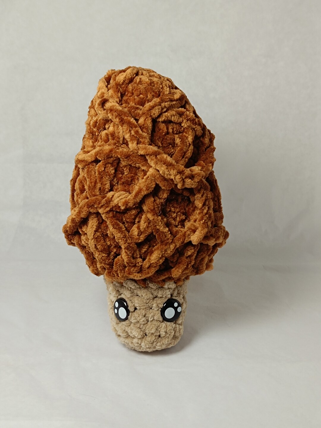 Crochet Plush Toy: Cozy Morel, Amigurumi, Mushroom Crochet - Etsy