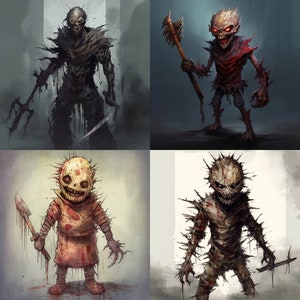 Create TERRIFYING Horror Storybook Characters With These EXACT Prompts ...