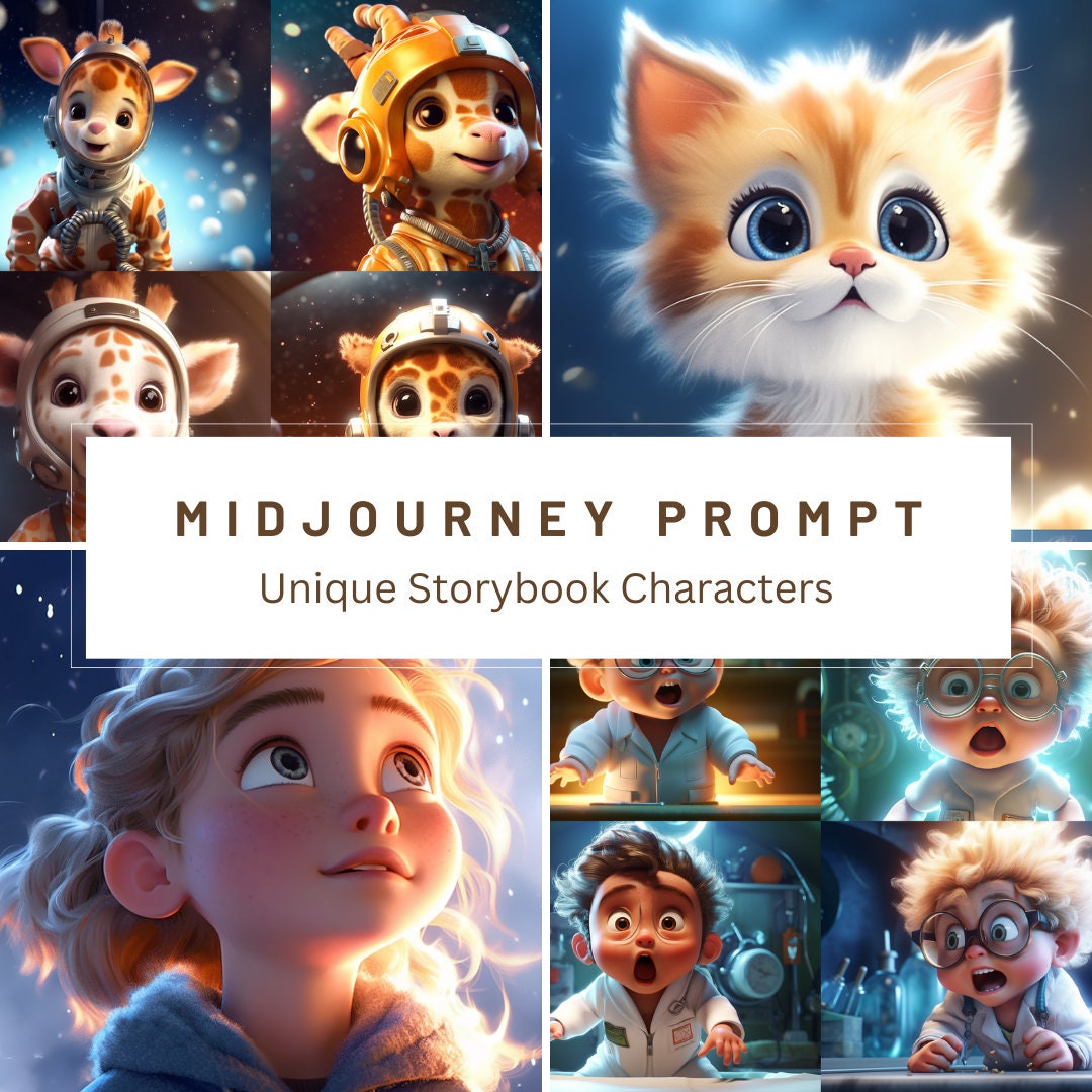 Ultimate Storybook Character Creation Prompt for Midjourney | Editable ...