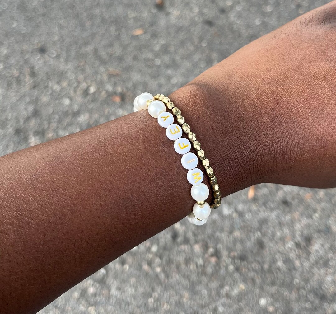 Wifey Bracelet Set - Etsy