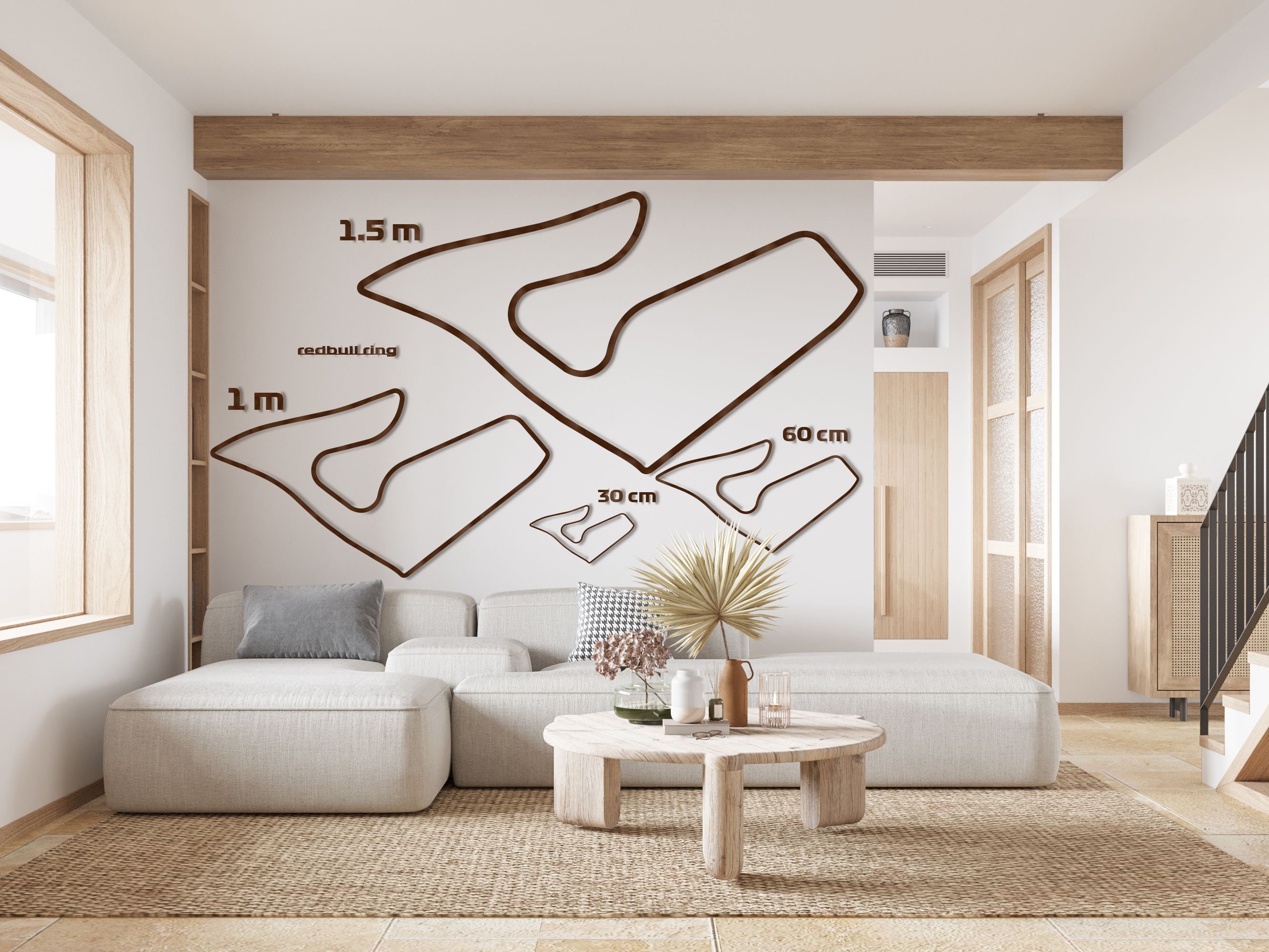 Red Bull Ring GP Wooden Map Circuit Collection | Precisely Crafted Race ...