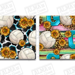 12 Digital Paper, Volleyball Seamless Pattern, Digital Paper Bundle Png ...