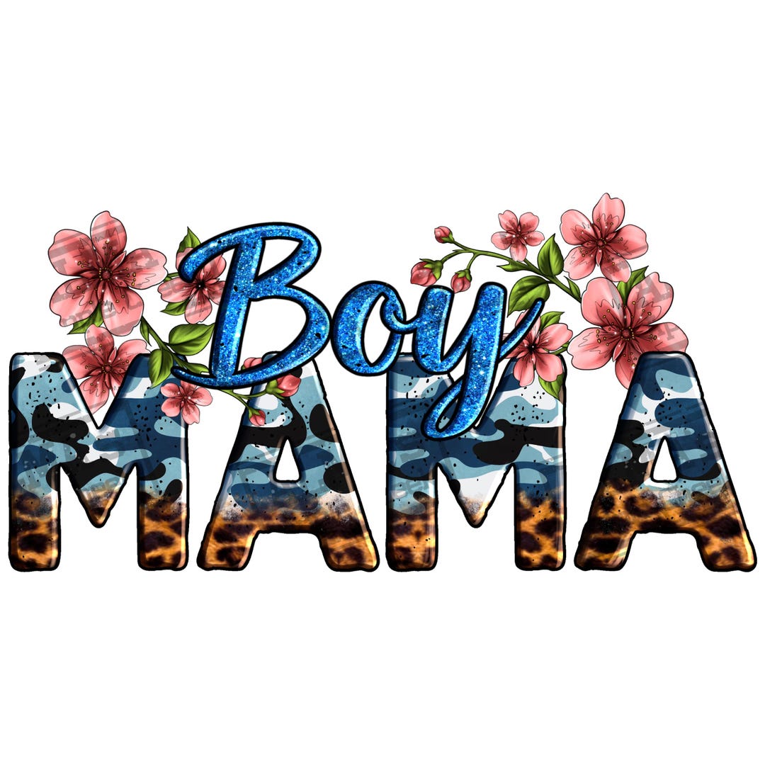 Boy Mama Png Sublimation Design Download, Mother's Day Png, Western ...