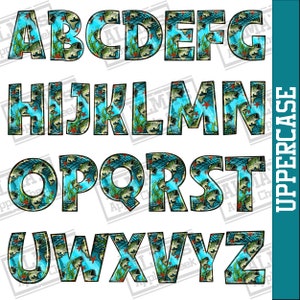 Fishing Alphabet Bundle Png, Fishing Doodle Letters Png, Fishing ...