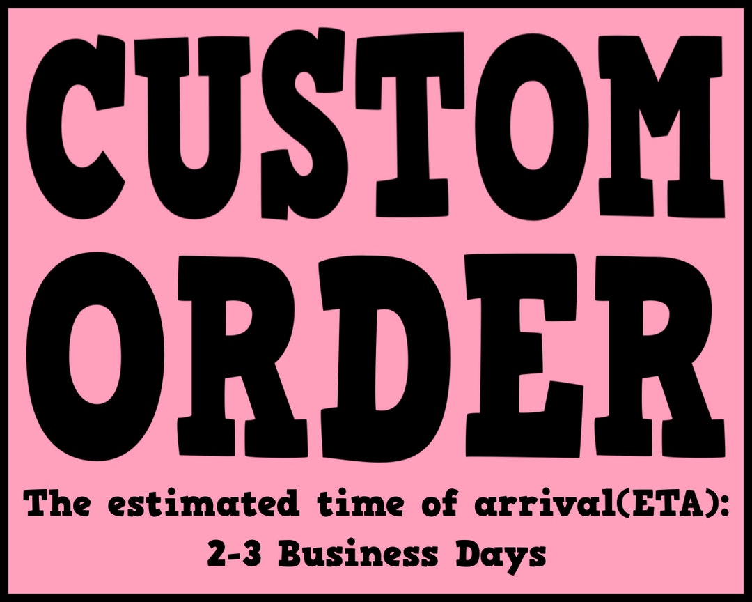 Custom Order, Custom Order Design Png, Sublimation Designs Downloads ...