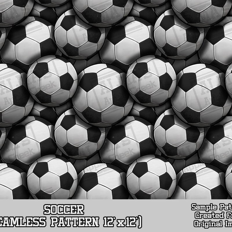 Soccer Pattern - Etsy
