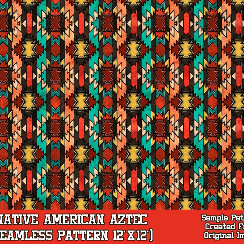 Aztec Pattern - Etsy