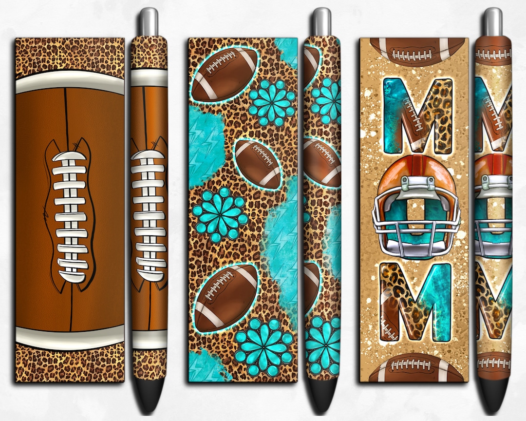 American Football Pen Wrap Png Sublimation Design Download, Football ...