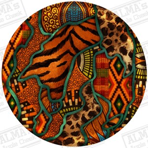 African Ethnic Png Sublimation Design Bundle, African Png, African Car ...