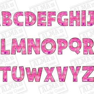 Mermaid Alphabet Bundle Png, Mermaid Doodle Letters Png, Mermaid ...