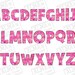 Mermaid Alphabet Bundle Png, Mermaid Doodle Letters Png, Mermaid ...