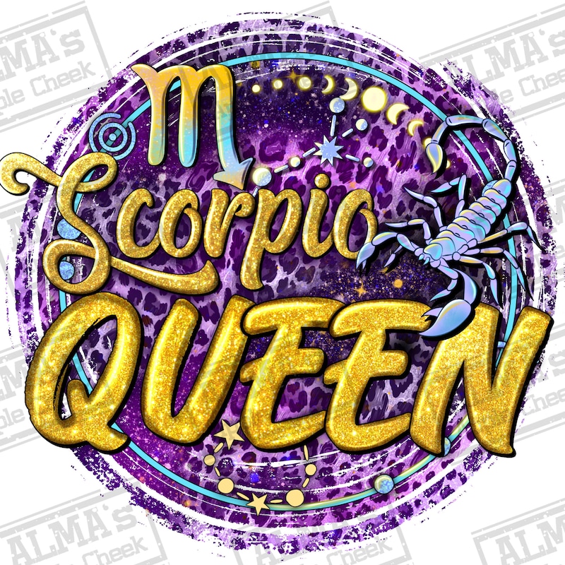 Scorpio Queen Png - Etsy