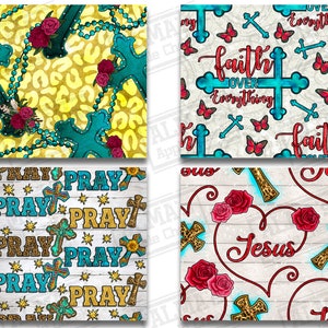 15 Digital Paper, Faith Seamless Pattern, Digital Paper Bundle Png ...