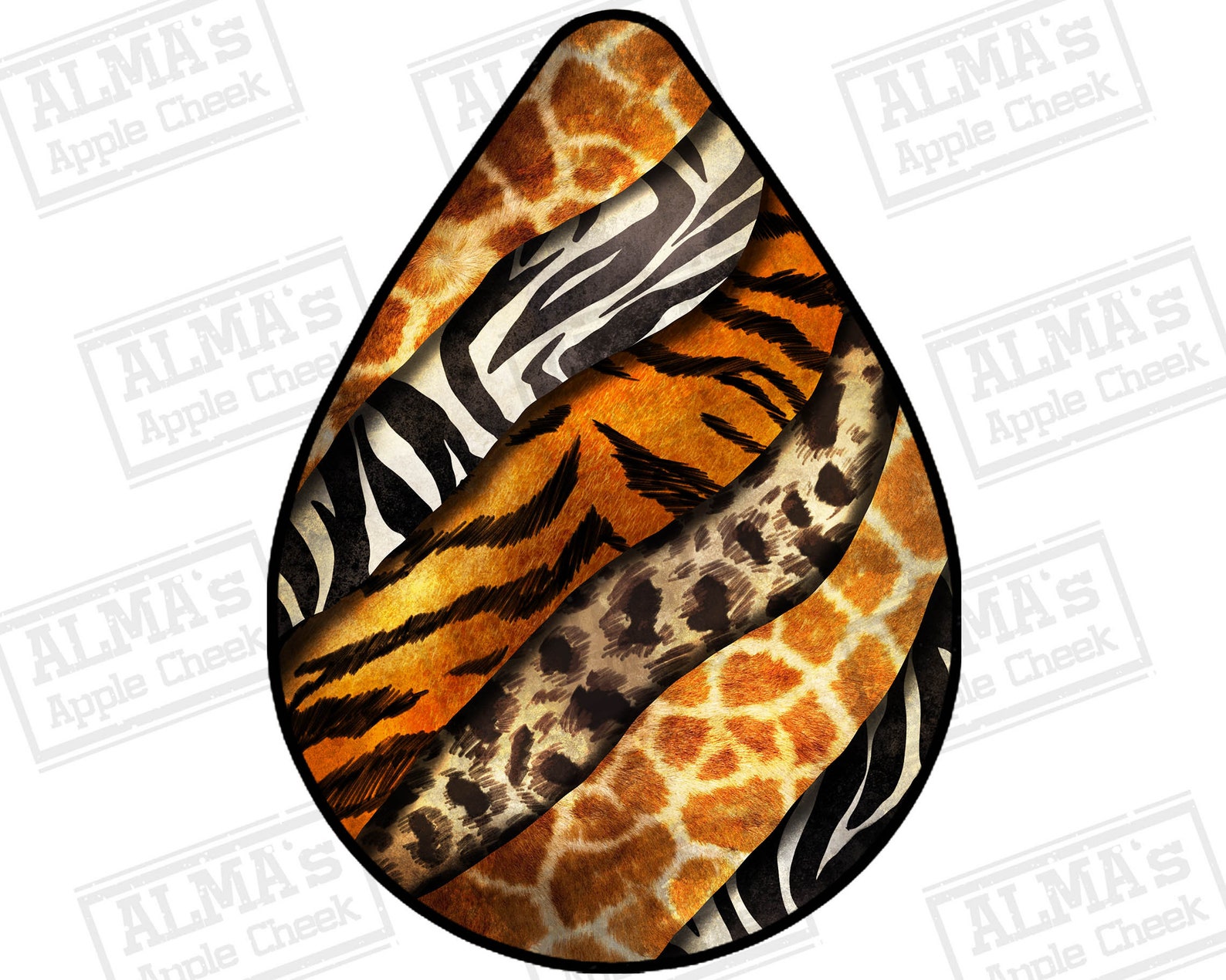 African Ethnic Png Sublimation Design Bundle, African Pattern Png ...