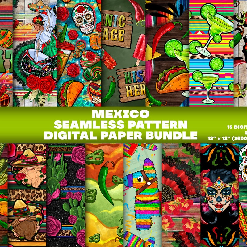 Mexican Patterns - Etsy