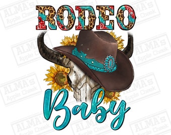Rodeo Kind of Girl Png Sublimation Design Download, Western Rodeo Png ...