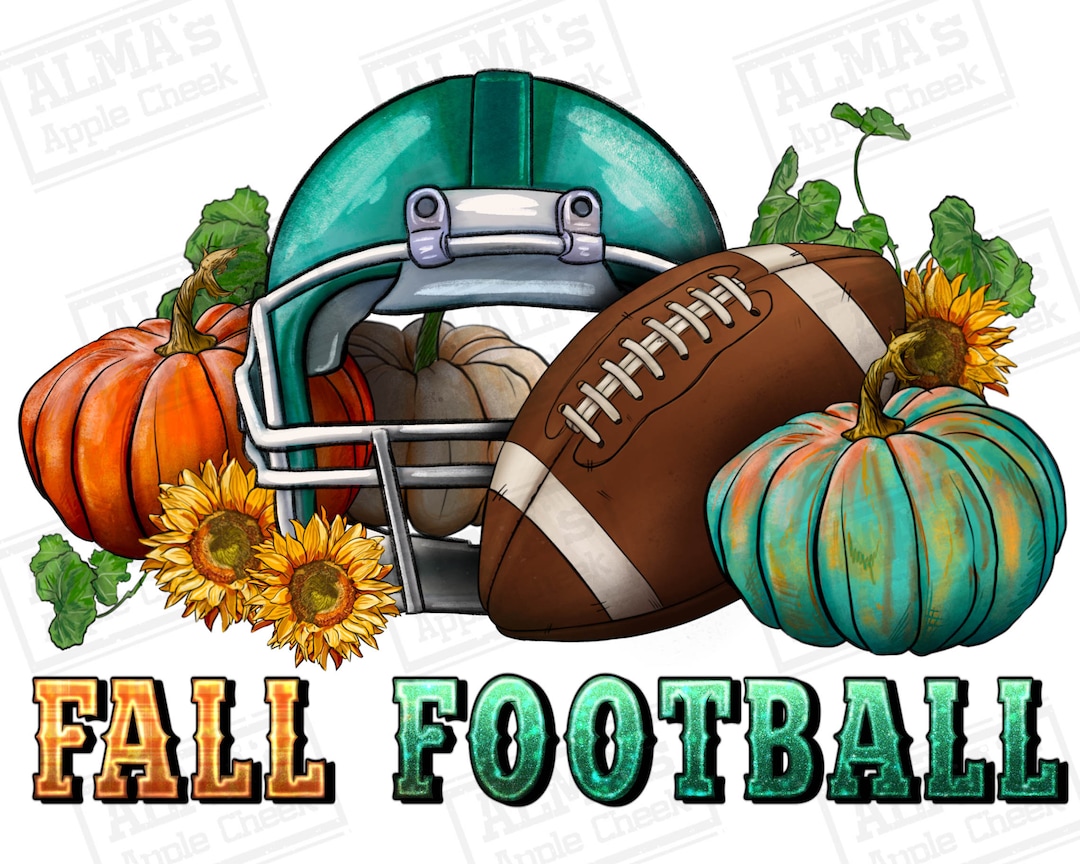 Fall American Football Png Sublimation Design Download, American ...