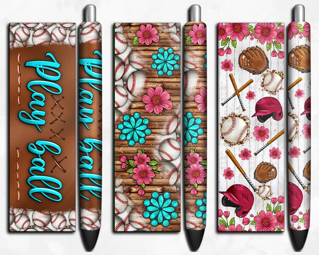 Baseball Pen Wrap Png Sublimation Design Download, Baseball Png, Sports ...