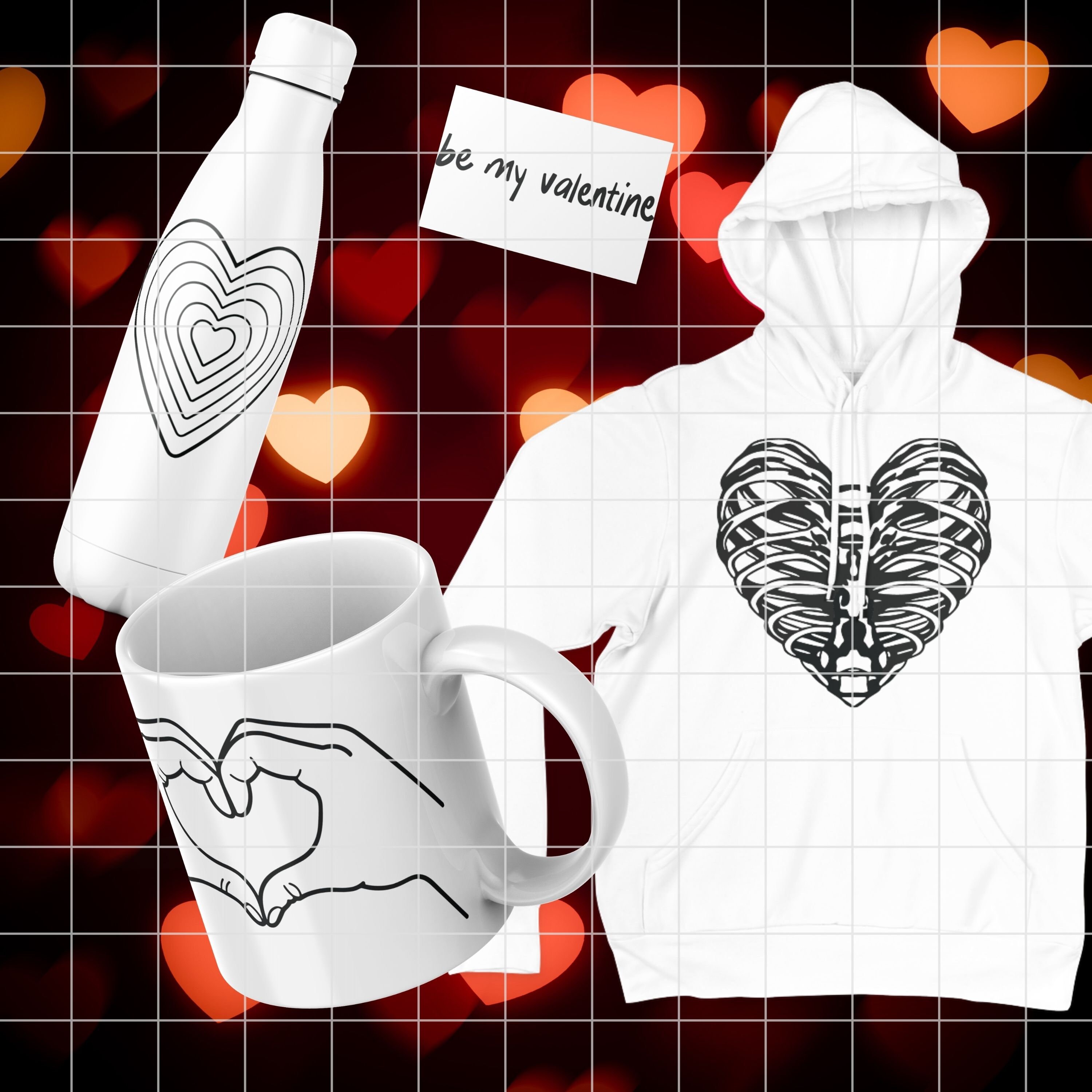 Heart Name Frame SVG Bundle, Heart Svg, Hand Drawn Name in Heart Svg ...