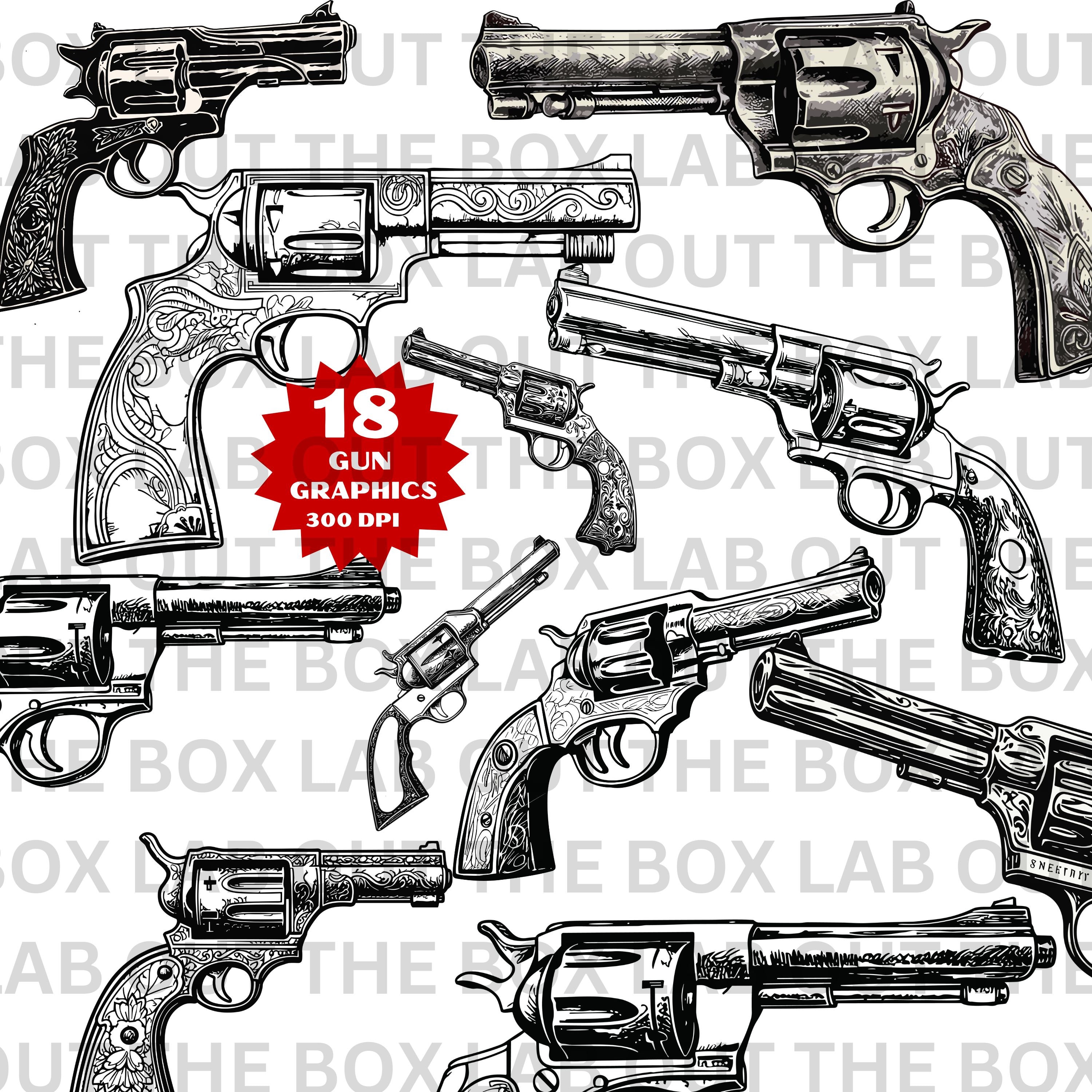 COWBOY SVG BUNDLE| Western Svg Gun Svg | Colt 45 Revolver Svg | Png ...