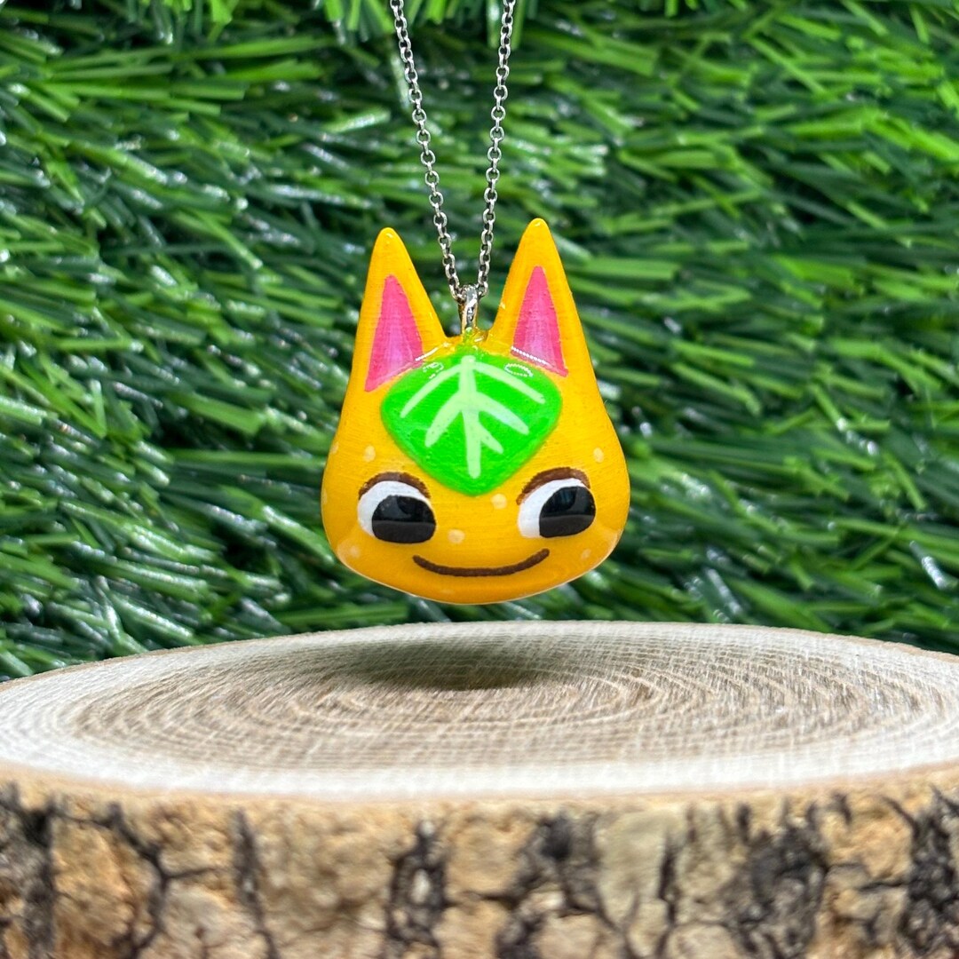 Hand-painted Animal Crossing Villager Necklace: Custom ACNH Charm - Etsy