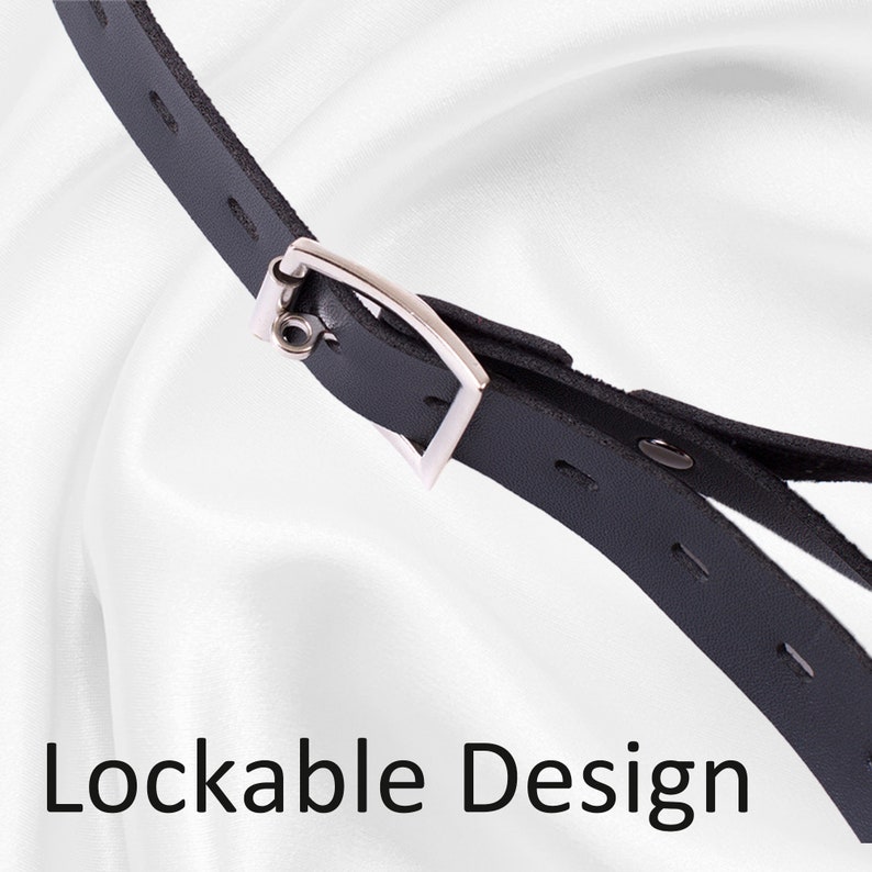 Spider Gag With Nose Hook Lockable Nose Hooks With O Ring Gag Bondage