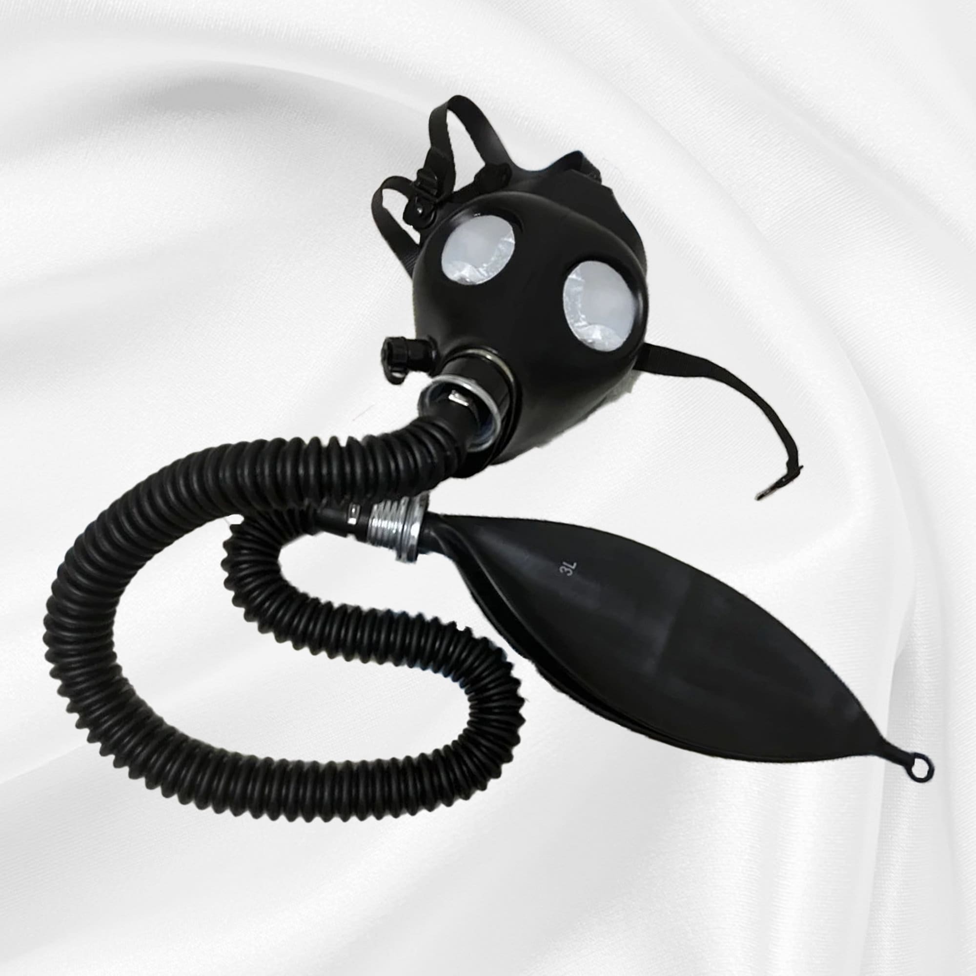 Rubber Gas Mask With Drinking Connection Breath Control Rubber - Etsy UK