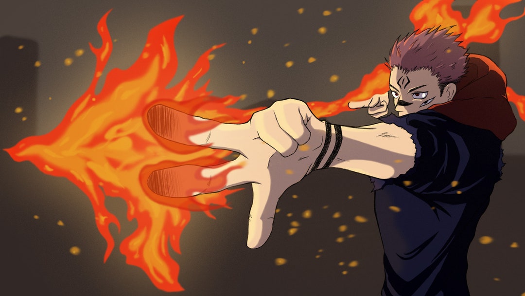 Jjk Fire Arrow - Etsy